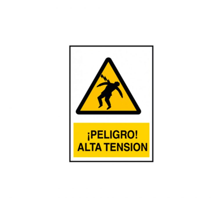 Señal alta tensión online. Recíbela en 24/48 horas | Placmax